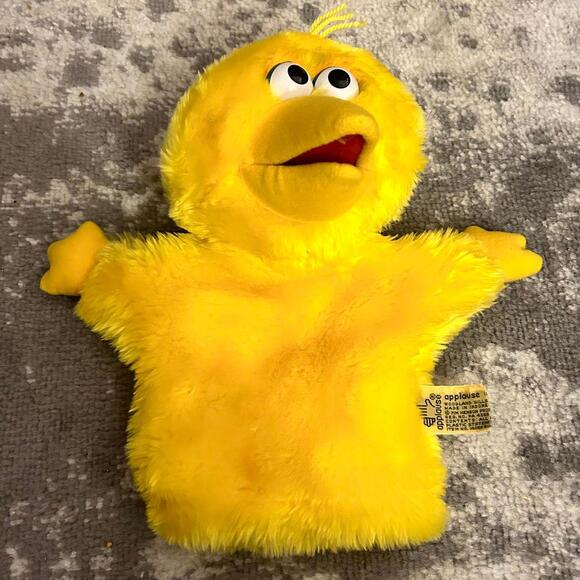 Applause | Toys | Applause Big Bird Sesame Street 2 Hand Puppet Vintage ...